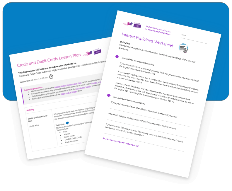 Banqer High | Financial Education for Secondary Schools